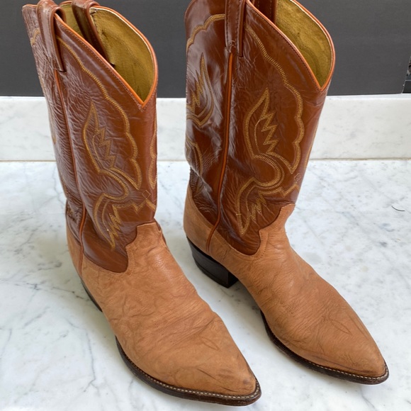 Tony Lama | Shoes | Tony Lama Genuine Leather Western Boots | Poshmark